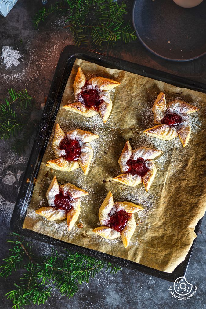 Joulutorttu - Finnish Christmas Tarts (Step-By-Step + Video Recipe ...
