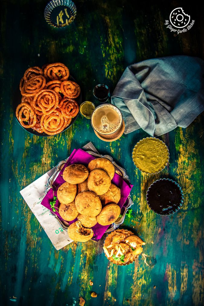 Khasta Kachori Recipe + Video (Crispy Moong Dal Kachori Recipe) | My ...