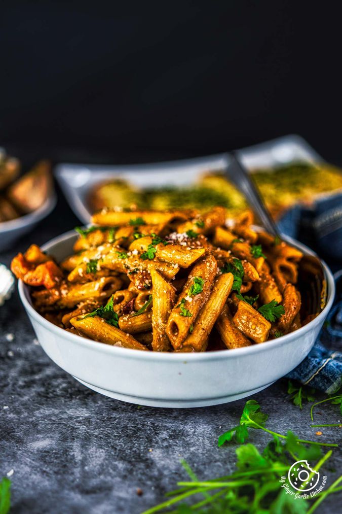 Makhani Pasta Recipe (Indian Style Pasta in Makhani Sauce) | My Ginger ...