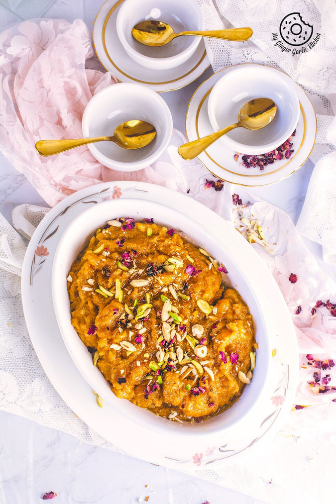 Mango Halwa | My Ginger Garlic Kitchen