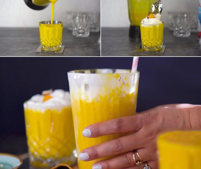 Mango Milkshake Recipe (Make Fresh Mango Shake With Ice Cream) | My ...
