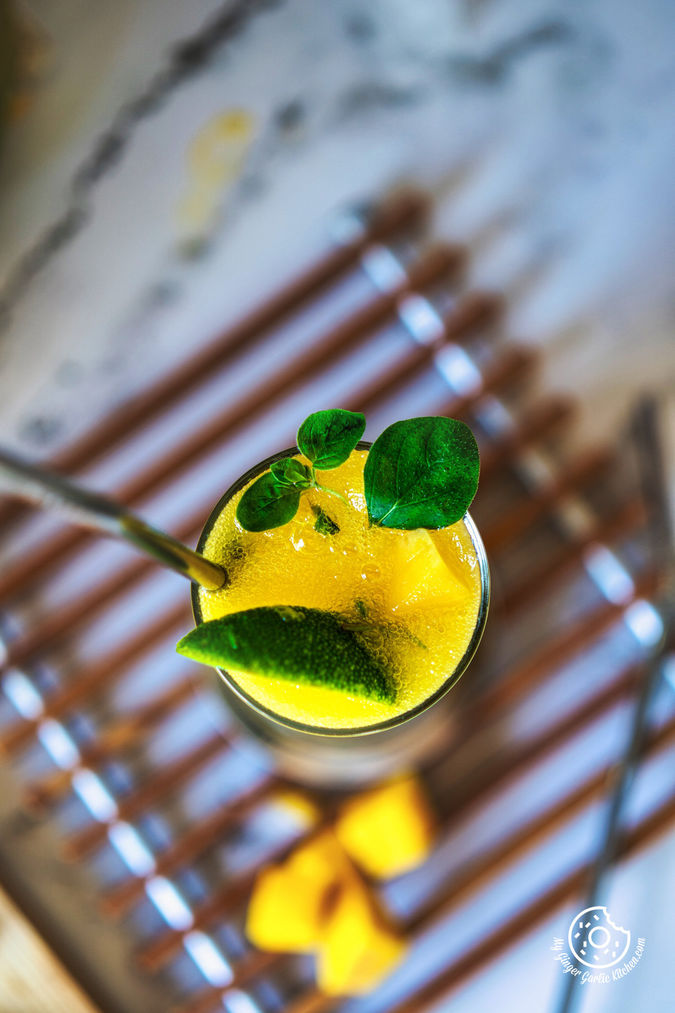 Mango Mojito - (Step-By-By + Video Recipe) | My Ginger Garlic Kitchen