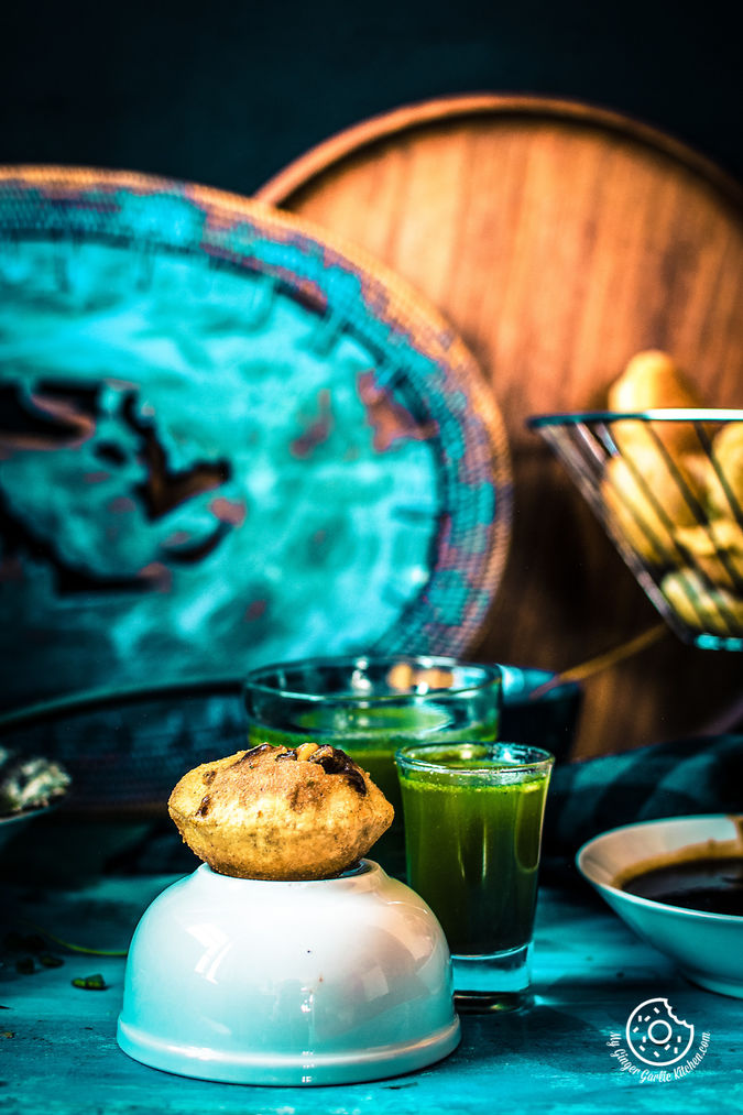 Pani Puri Recipe (With Step By Step Photos & Video) | Easy Golgappa ...