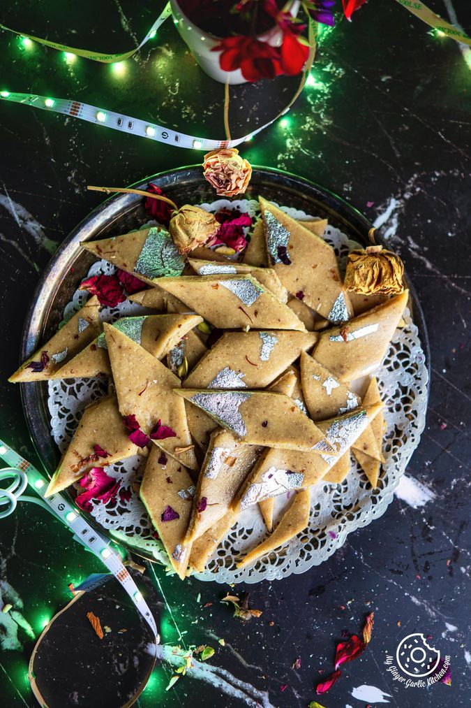 Peanut Katli - Mungfali Katli - Groundnut Katli (Step-By-Step Video ...