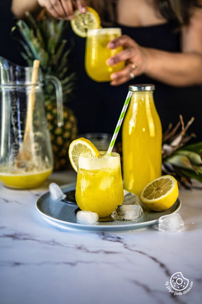 How to Make Homemade Pineapple Juice Recipe and It’s Benefits | My ...