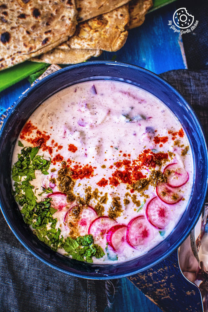Radish Raita Recipe (Step By Step + Video) | Mooli Raita 2 Ways | My ...