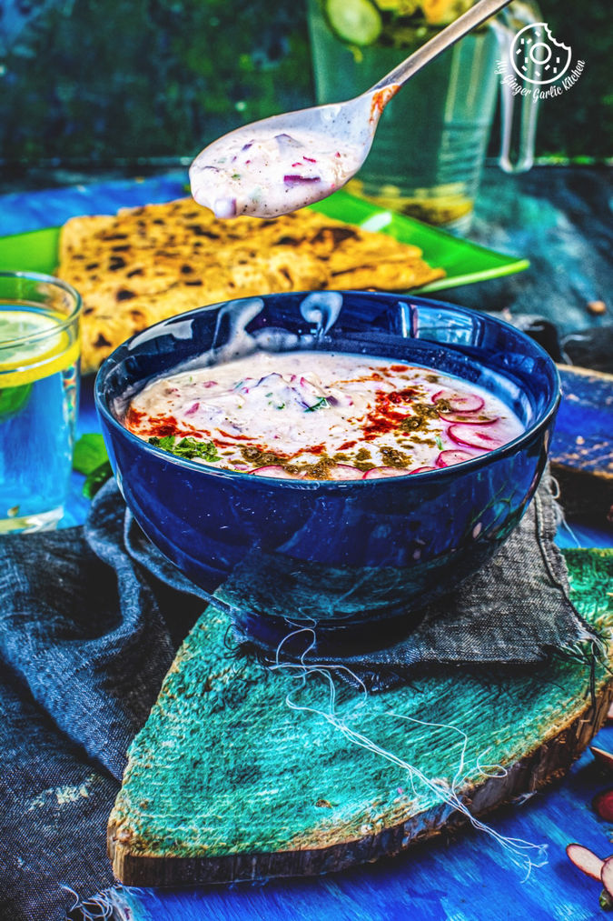 Radish Raita Recipe (Step By Step + Video) | Mooli Raita 2 Ways | My ...