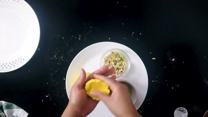 Rajbhog Recipe + Video | Traditional Kesar Rasgulla Recipe | My Ginger ...