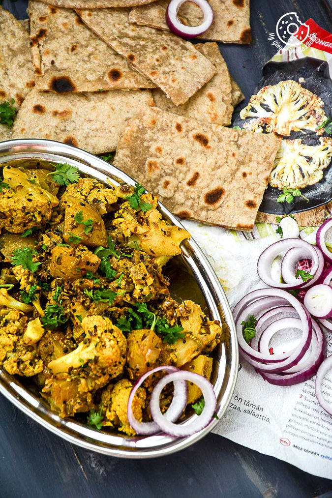 Punjabi Achaari Gobi Recipe + Video | Achari Aloo Gobhi Recipe | My ...