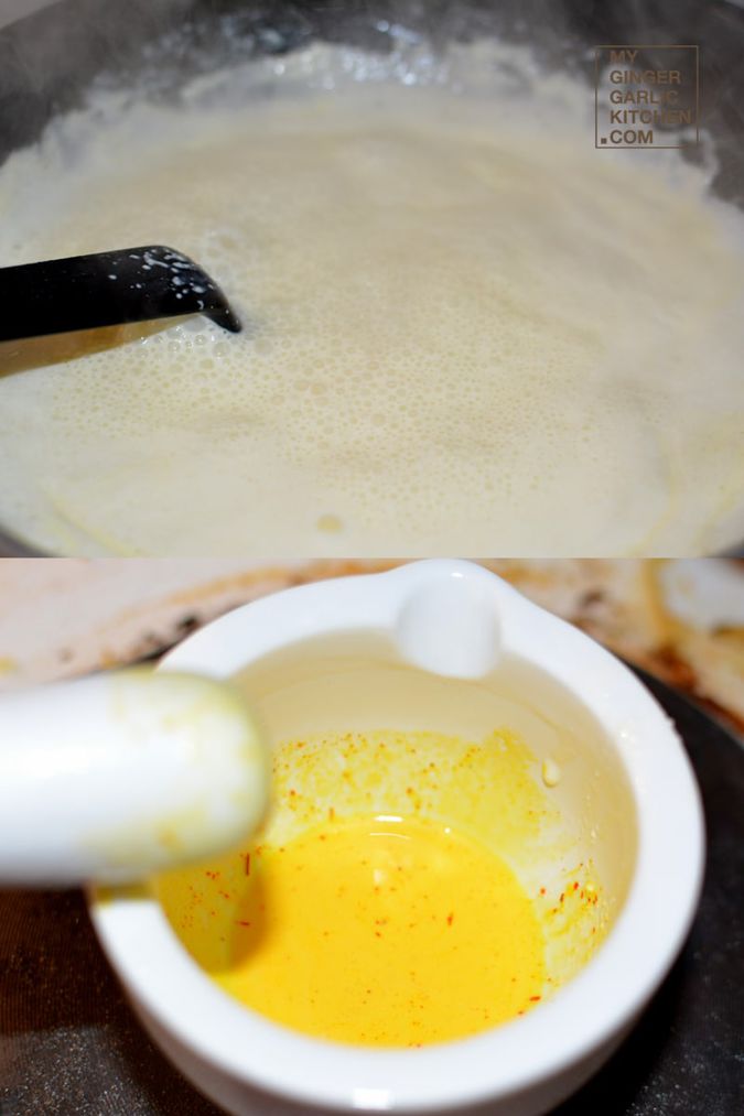 Almond Rose Rabri | My Ginger Garlic Kitchen