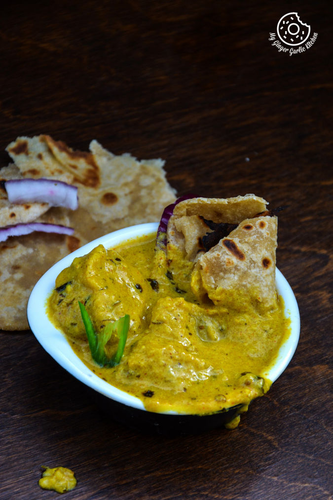 Rajasthani Gatta Curry Recipe + Video (Make Besan Ke Gatte Ki Sabzi ...
