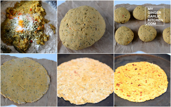Moong Dal Paratha – Green Split lentils Flatbread | My Ginger Garlic ...