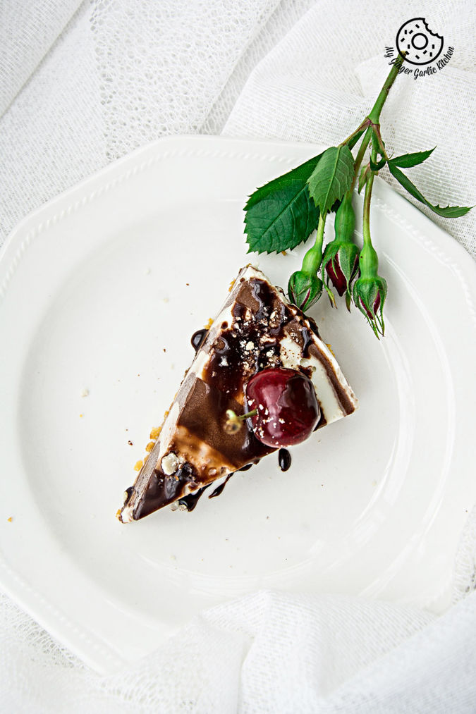 Zebra Cheesecake Recipe + Video (No-Bake, Easy, Gluten Free) | My ...