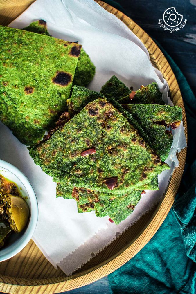 How To Make Healthy Oats Paratha | Oats Green Paratha (Stuffed/Plain ...