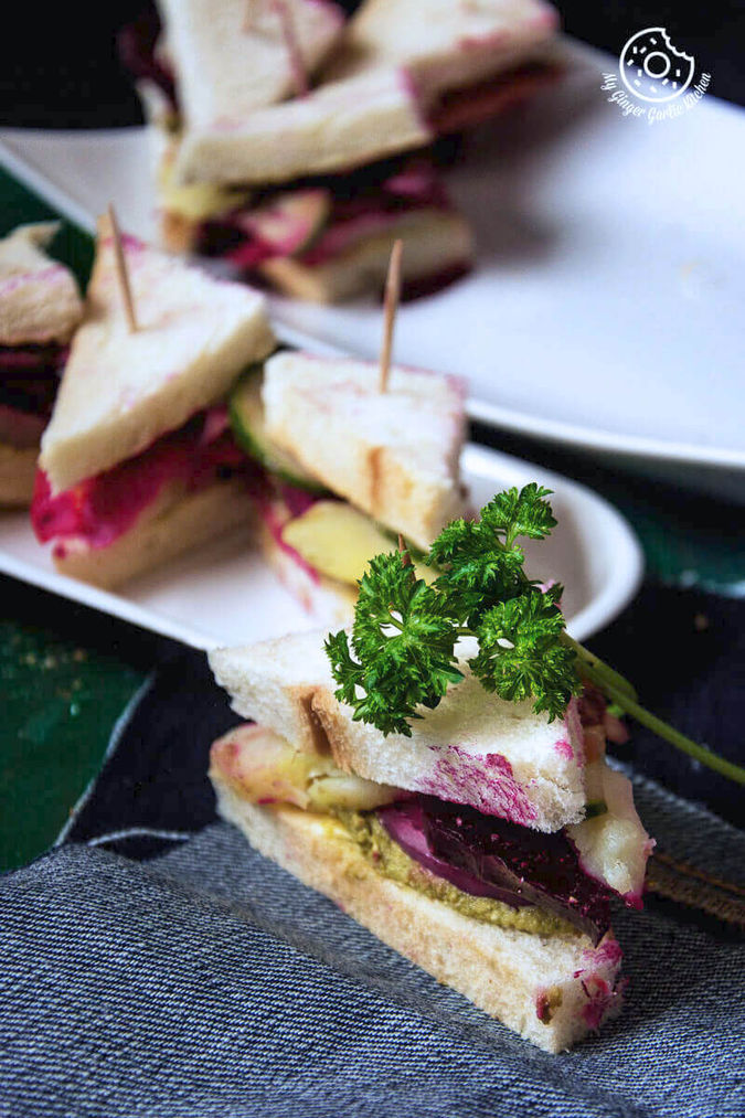 Bombay Vegetable Sandwich Recipe | My Ginger Garlic Kitchen