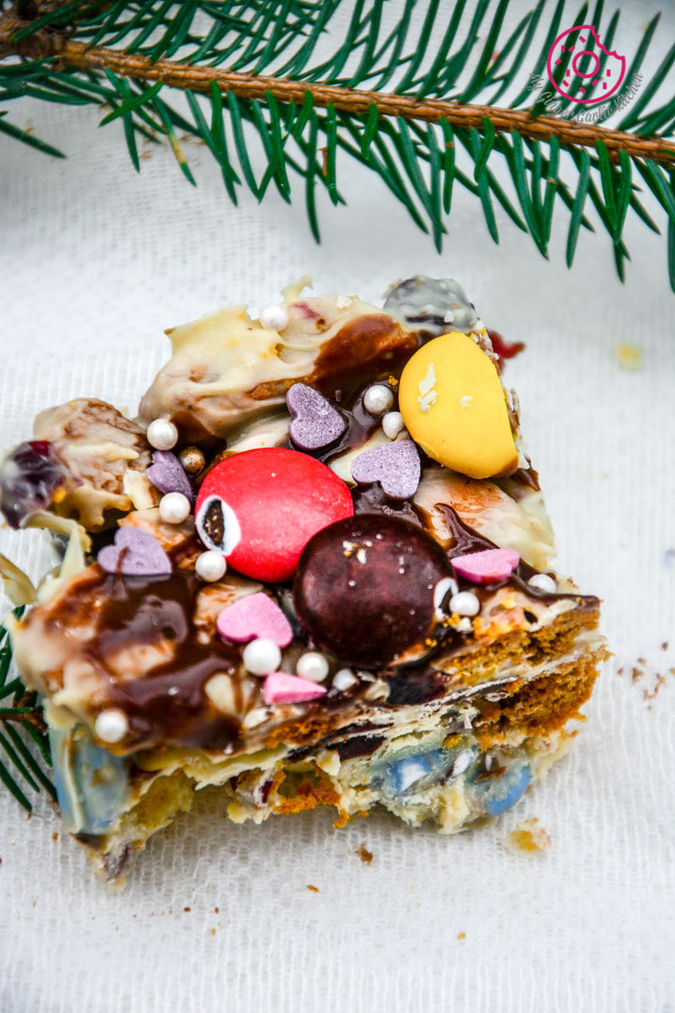 Christmas Rocky Road | White Chocolate Rocky Road Recipe | My Ginger ...