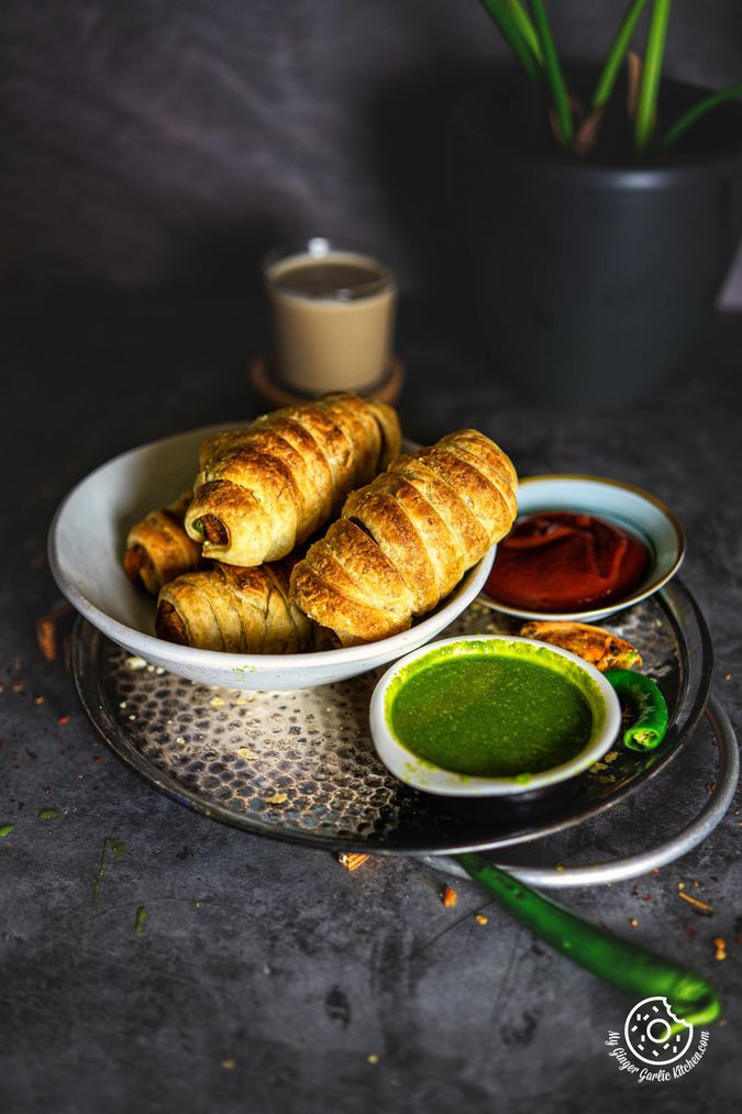 Samosa Roll - (Step-By-Step + Video Recipe) | My Ginger Garlic Kitchen