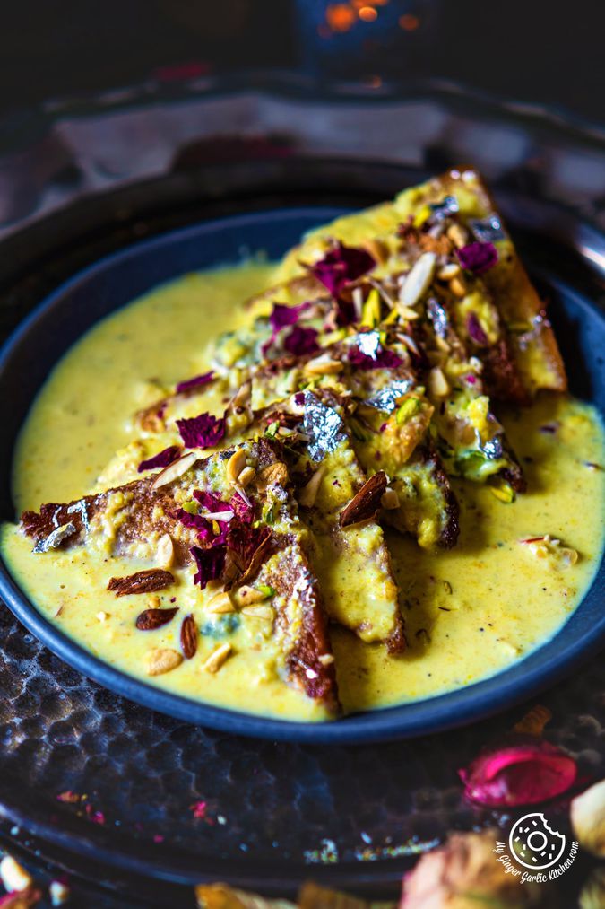 Shahi Tukda - Shahi Tukra (Step-By-Step + Video Recipe) | My Ginger ...
