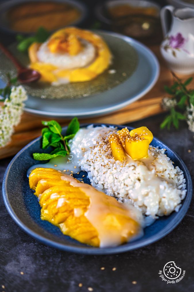 Thai Mango Sticky Rice (Step-By-Step + Video Recipe) | My Ginger Garlic ...
