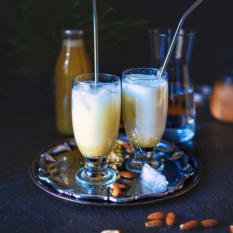 Badam Sharbat (Step-By-Step + Video Recipe)