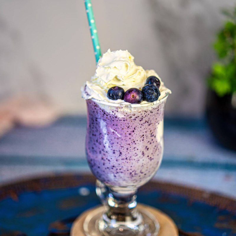 Blueberry Milkshake Recipe