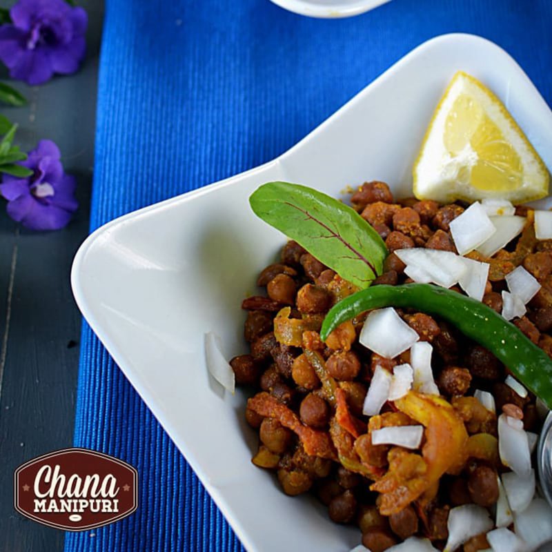 Chana Manipuri Recipe | Chana Kanghou (Manipuri Style Black Chana)