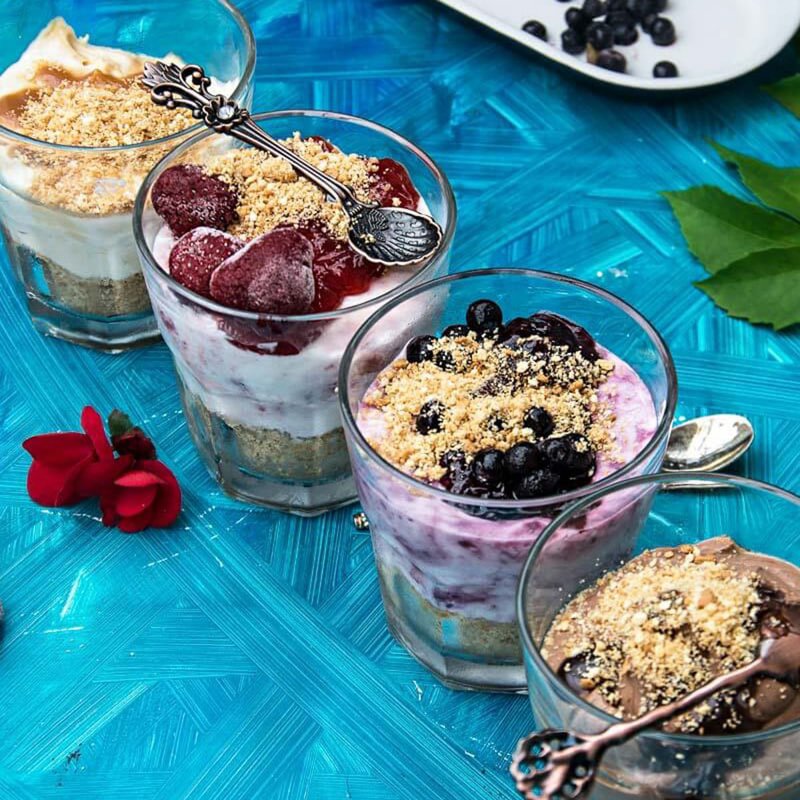 Cheesecake Shots – 4 Ways | Video Recipe