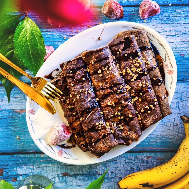 Chocolate Crepes Recipe