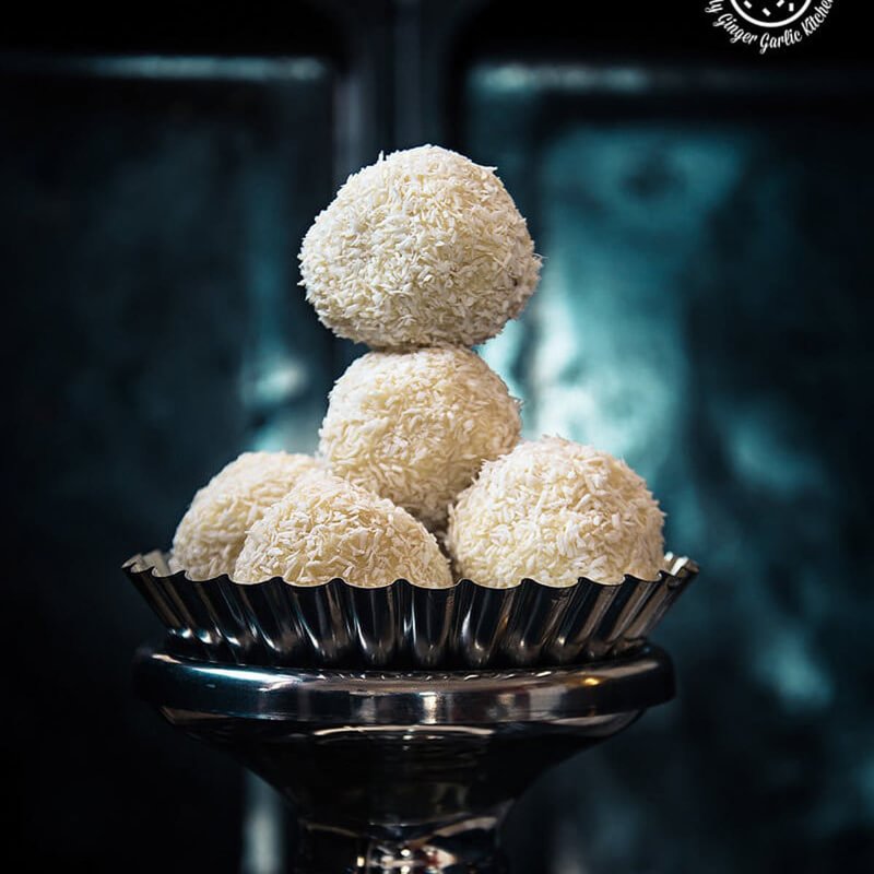 White Chocolate Coconut Truffles Recipe (6-Ingredients, 20 Minutes)