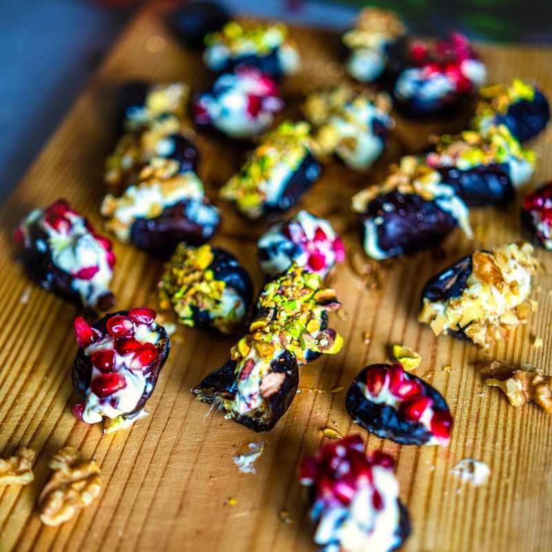 Cream Cheese Stuffed Dates Recipe