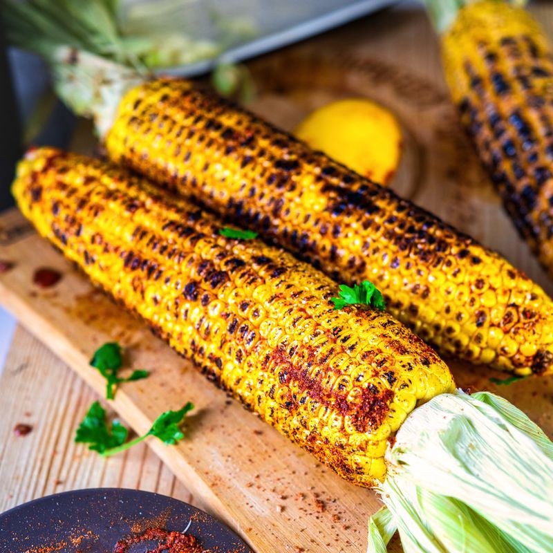 Indian Roasted Corn - Masala Bhutta