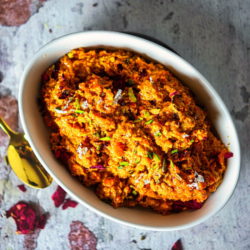 Instant Gajar Halwa Recipe Cooked in Pressure Cooker