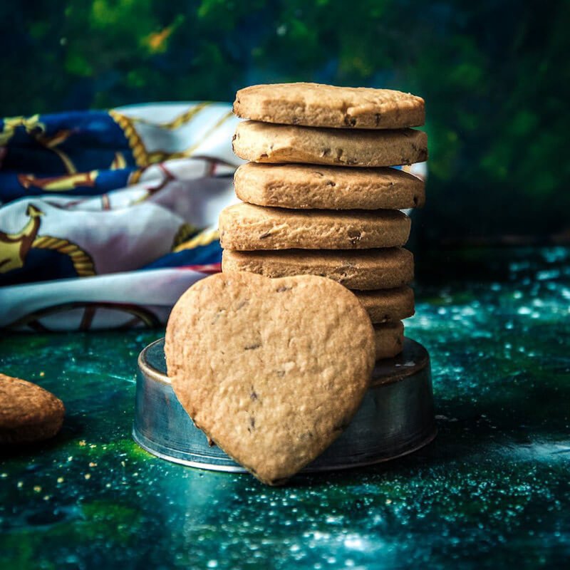 Jeera Biscuits Recipe | Jeera Cookies | Indian Cumin Cookies (Eggless)