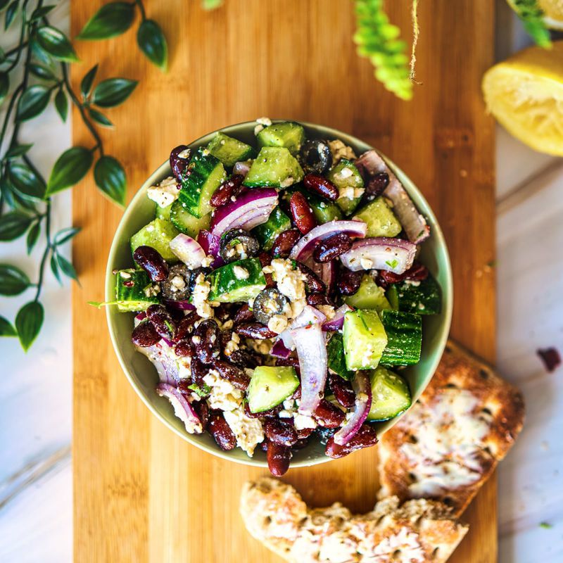 Kidney Bean Salad (Step-By-Step + Video Recipe)