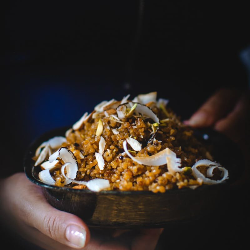 Lapsi Recipe - Cracked Wheat Sweet (Video)