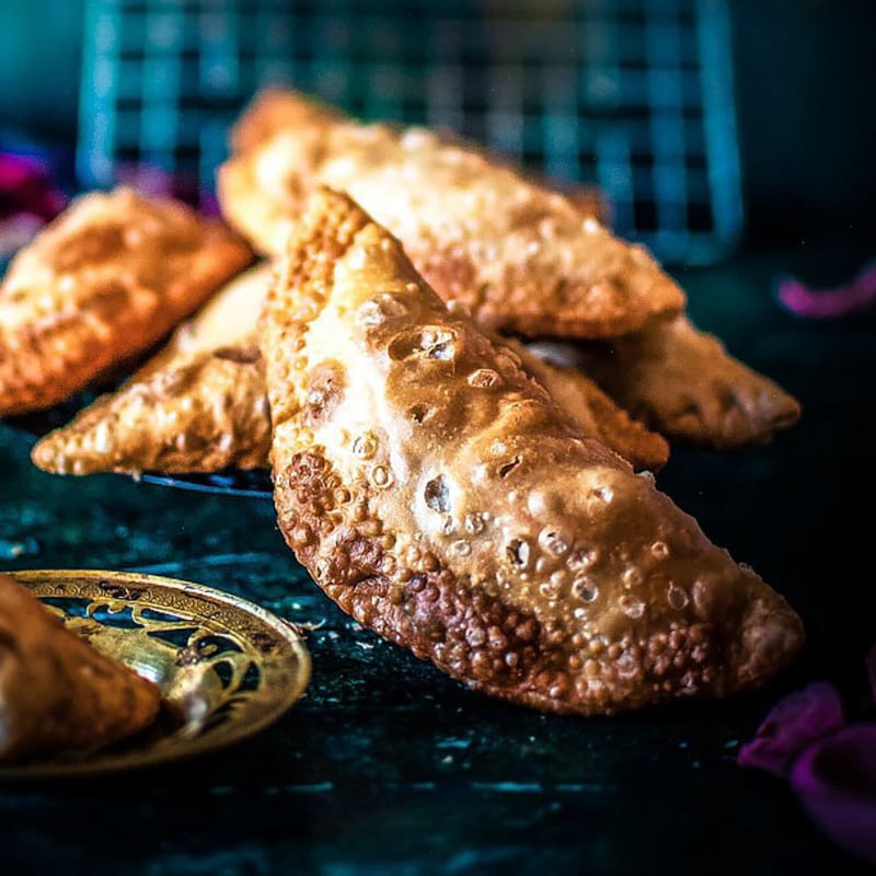 Gujiya Recipe | How to Make Mawa Gujiya (Fried and Baked)