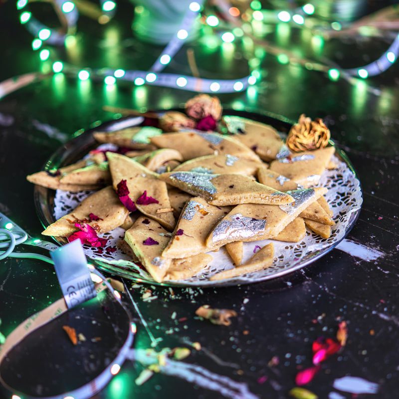 Peanut Katli - Mungfali Katli - Groundnut Katli (Step-By-Step Video Recipe)