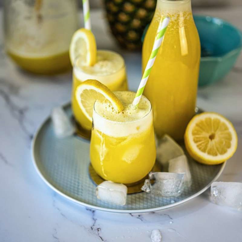 Pineapple Juice Recipe - (Video + Step-By-Step)