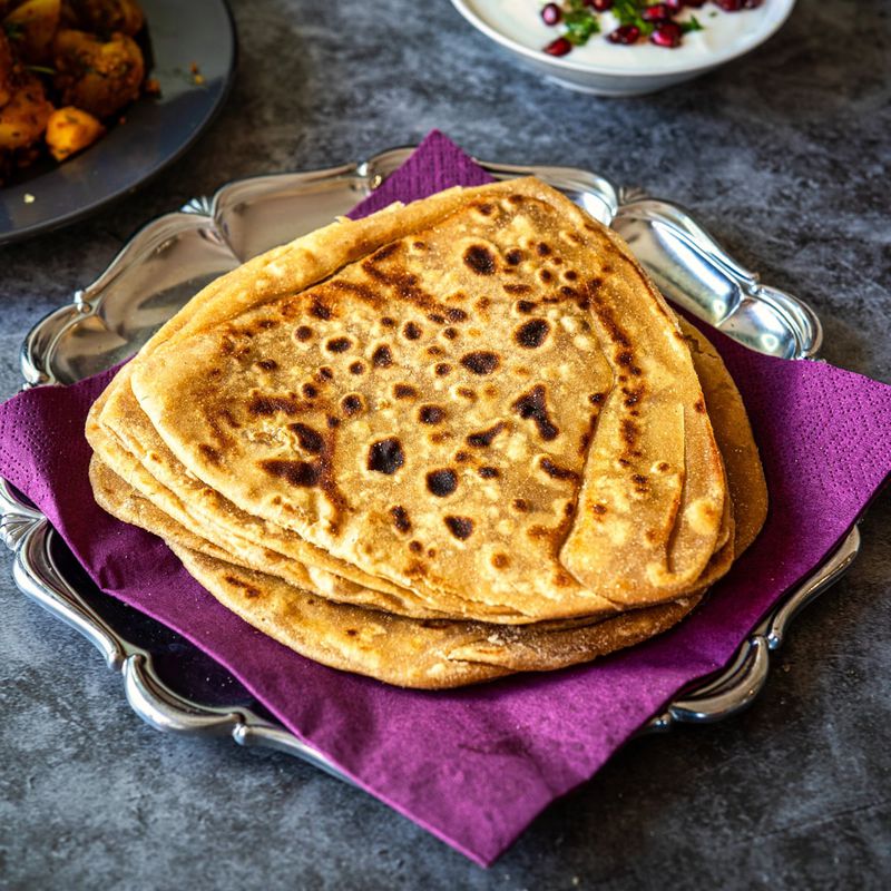 Plain Paratha Recipe