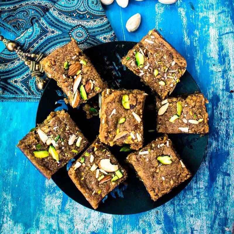 Mohanthal Recipe + Video | Traditional Mohanthal Sweet Recipe 2 Ways