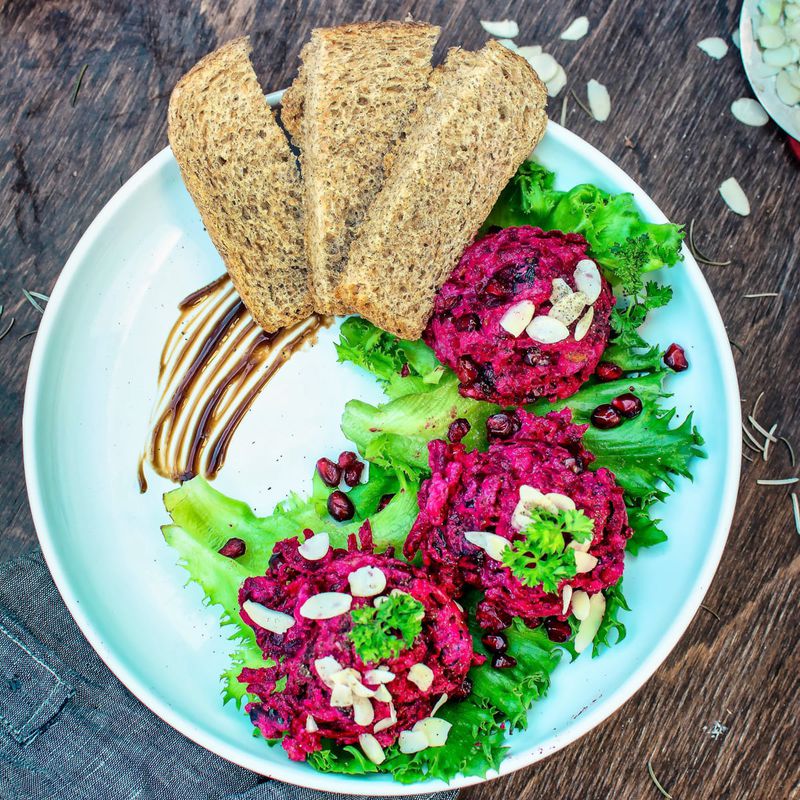 Beet Potato Holiday Salad - Roasted Beet Salad