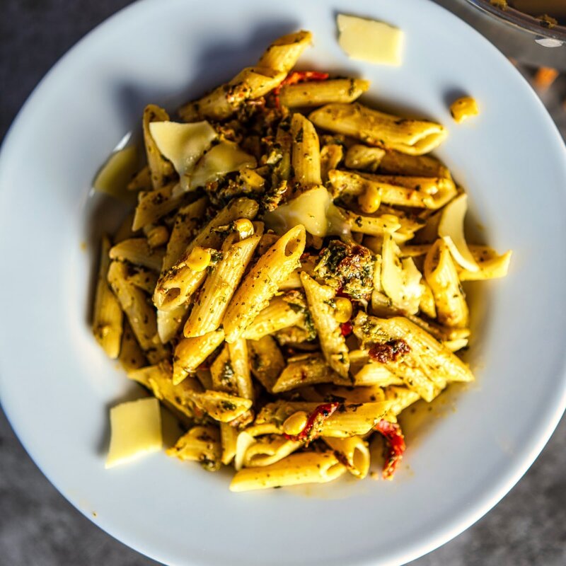 Spinach Sun Dried Tomato Pasta Recipe