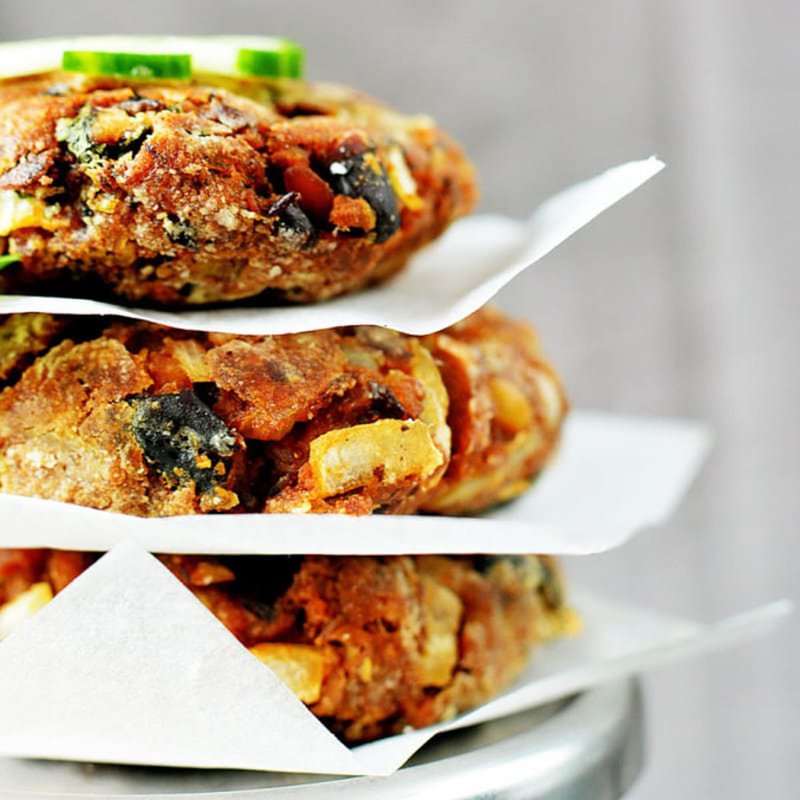 Rajma Tikki Recipe (Step-by-step Photos) | Kidney Beans Cutlets