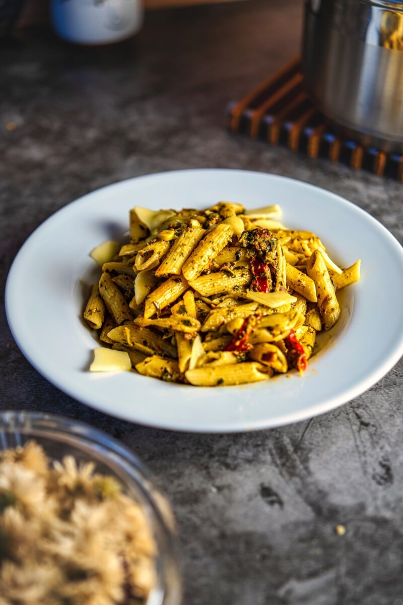 Spinach Sun Dried Tomato Pasta Recipe