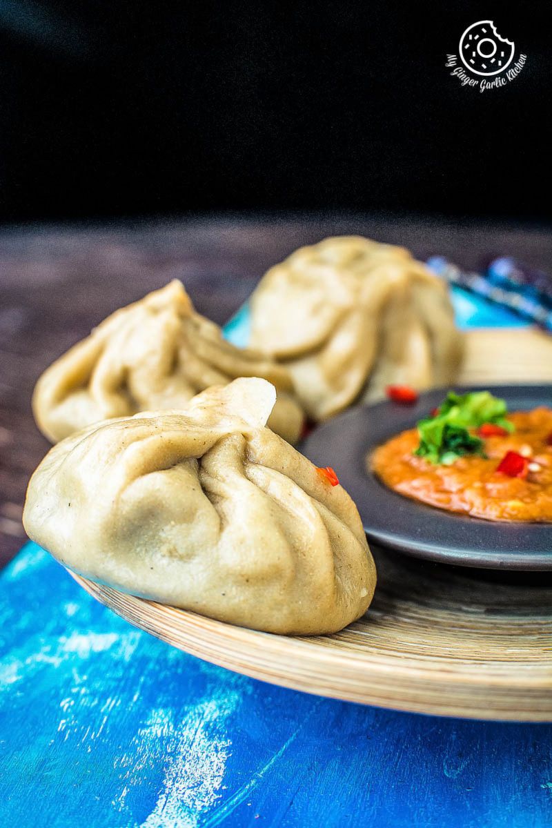 Nepalese Whole Wheat Steamed Veg Momos Recipe + Video (Healthy) | My ...